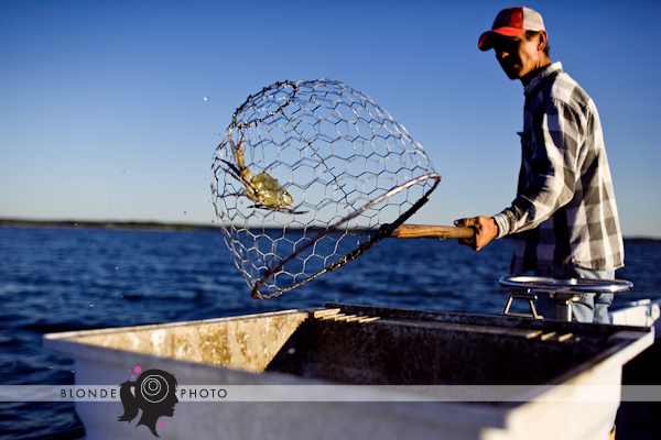 trotline crabbing in broad creek. | blonde photo :: have more fun!